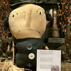 Primitive Hen House Sticky Note Pad - Country Rustic Magazine