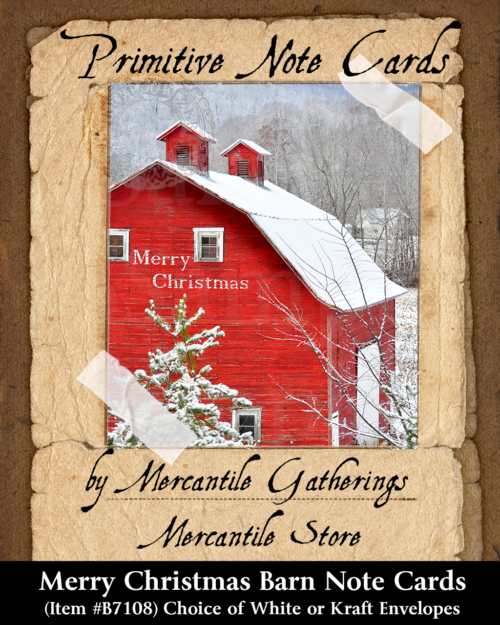 Christmas Note Cards Archives - Country Rustic Magazine